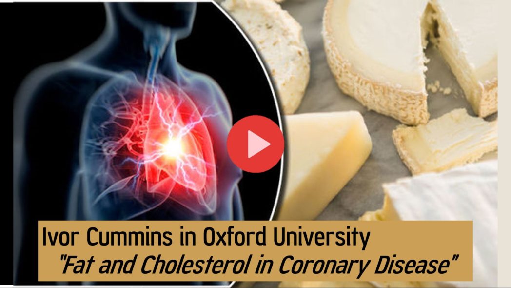 Ivor Cummins at Oxford University - Fat and Cholesterol in Coronary ...