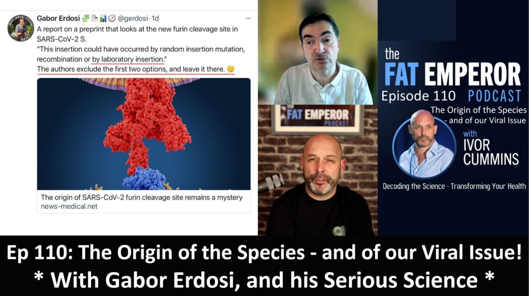 Ep110 The Origin of the Species - and of our Viral Issue! — The Fat Emperor